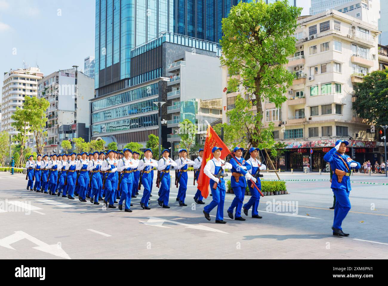 Military parade saigon vietnam hi-res stock photography and images - Alamy