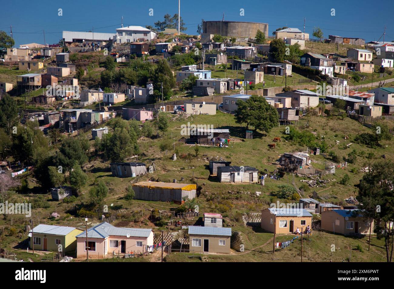South African Township Stock Photo - Alamy