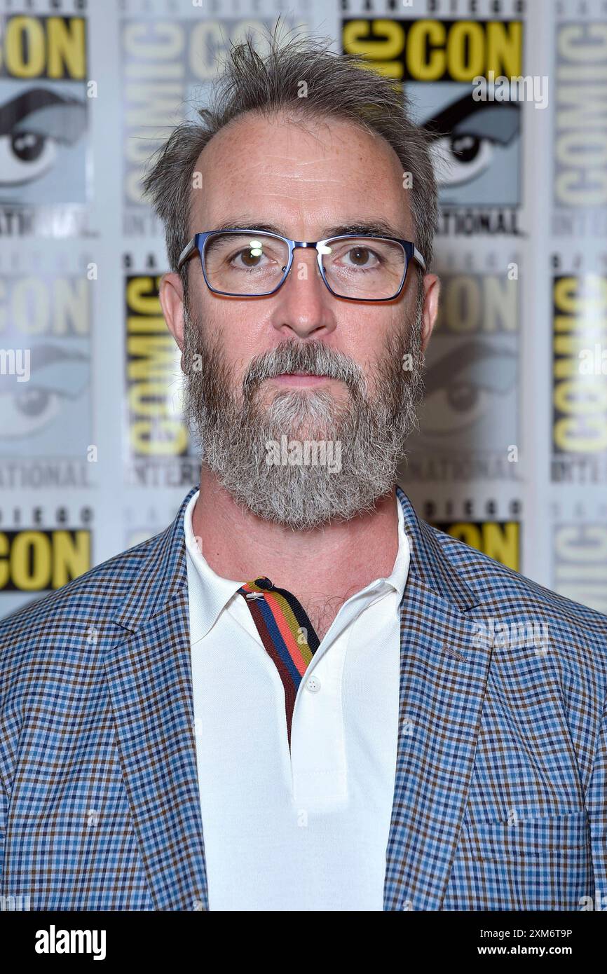 Ian McCulloch beim Photocall zur Peacock-Serie Teacup auf der San Diego ...