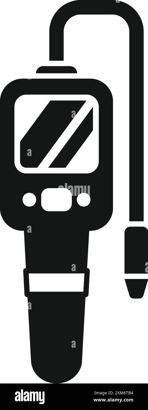 Gas detection simple stroke hi-res stock photography and images - Alamy