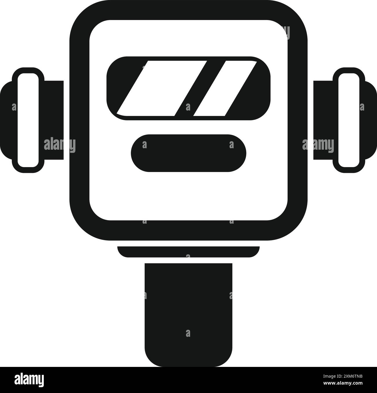 Simple and bold, this water meter icon represents accurate water usage ...