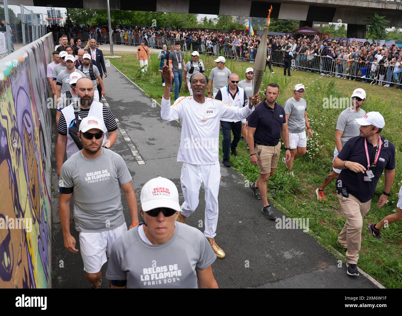 Paris, France. 26th July, 2024. Before the Summer Olympics, Paris 2024 ...