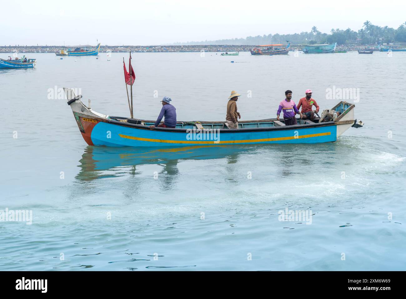 Tanur Fishing Harbor in Tanur Nagaram, the largest Harbor in Malappuram ...