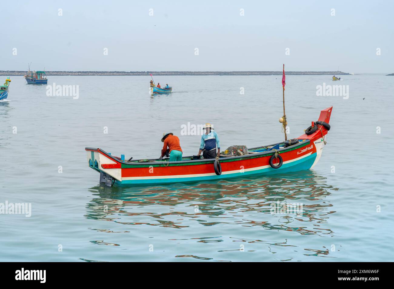 Tanur Fishing Harbor in Tanur Nagaram, the largest Harbor in Malappuram ...
