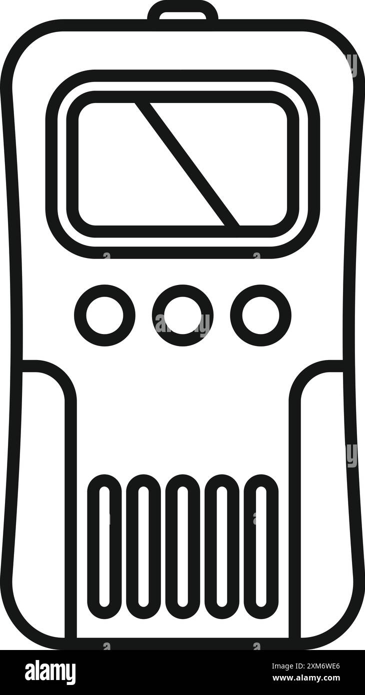 Electronic device with buttons and display for remote control isolated ...