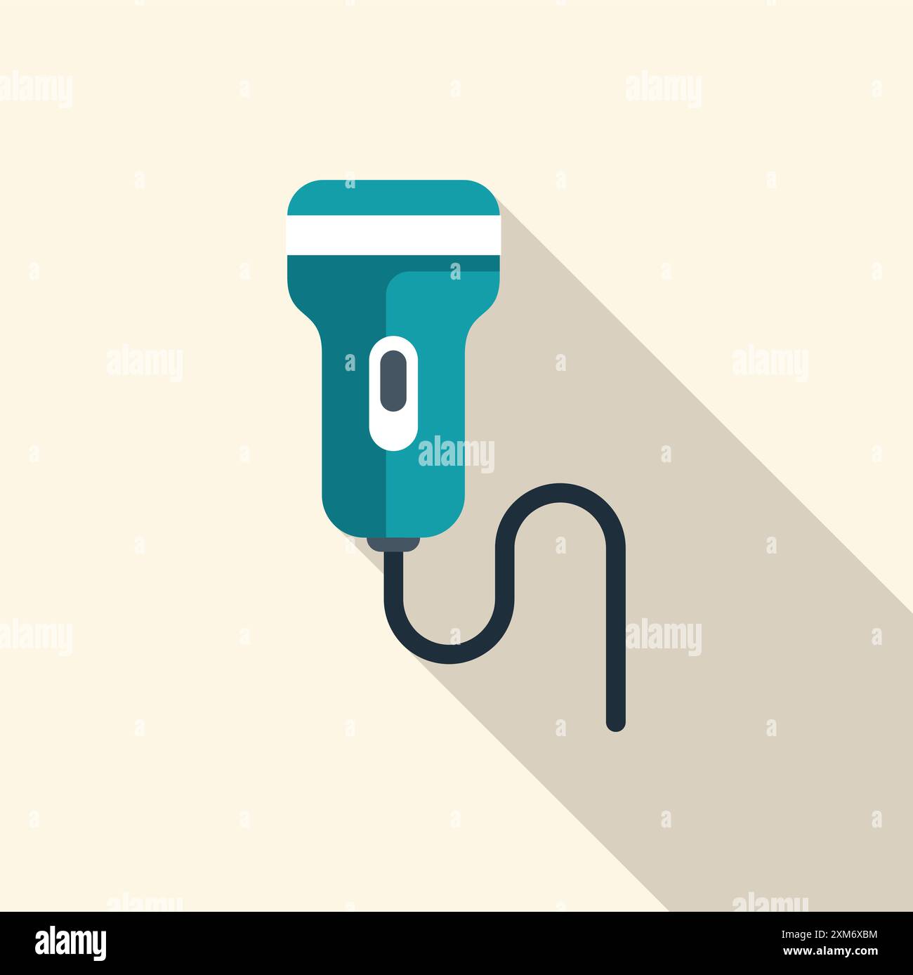 Barcode scanner is scanning a bar code with a blue beam Stock Vector ...
