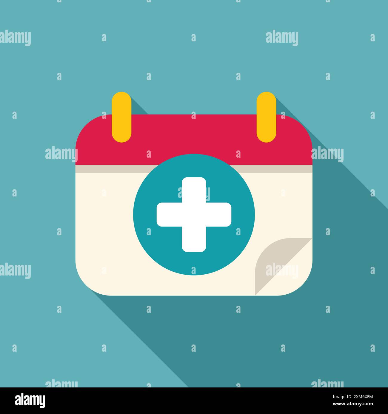 Calendar icon is showing a plus sign, reminding us about scheduling ...