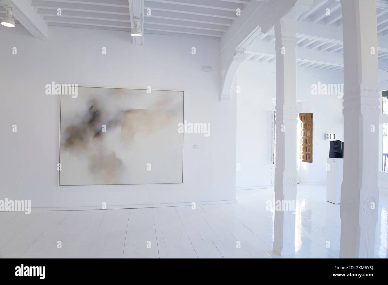 Abstract art museum in Cuenca, Castilla la Mancha, Spain Stock Photo ...