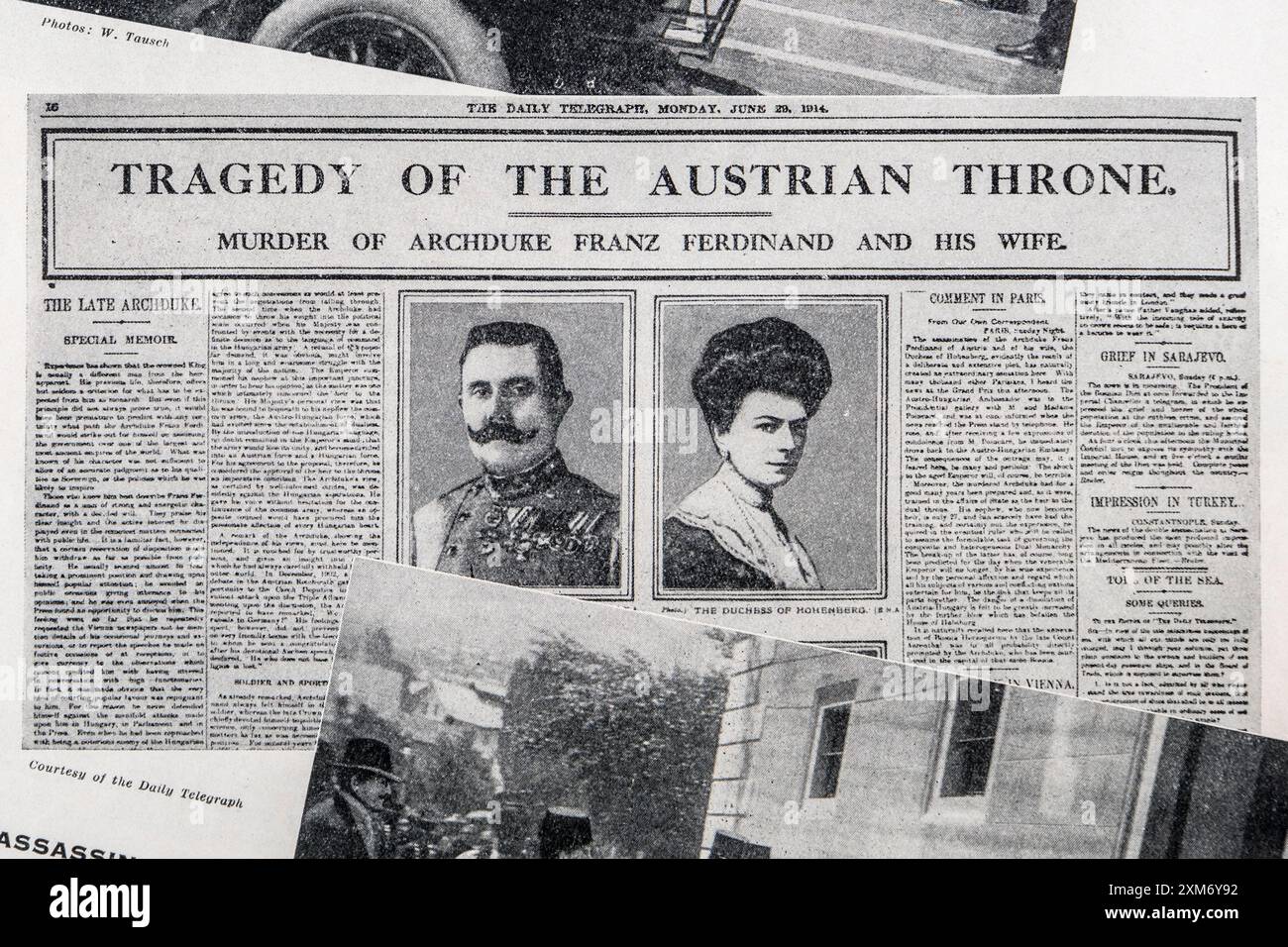 Archduke franz ferdinand assassination hi-res stock photography and ...