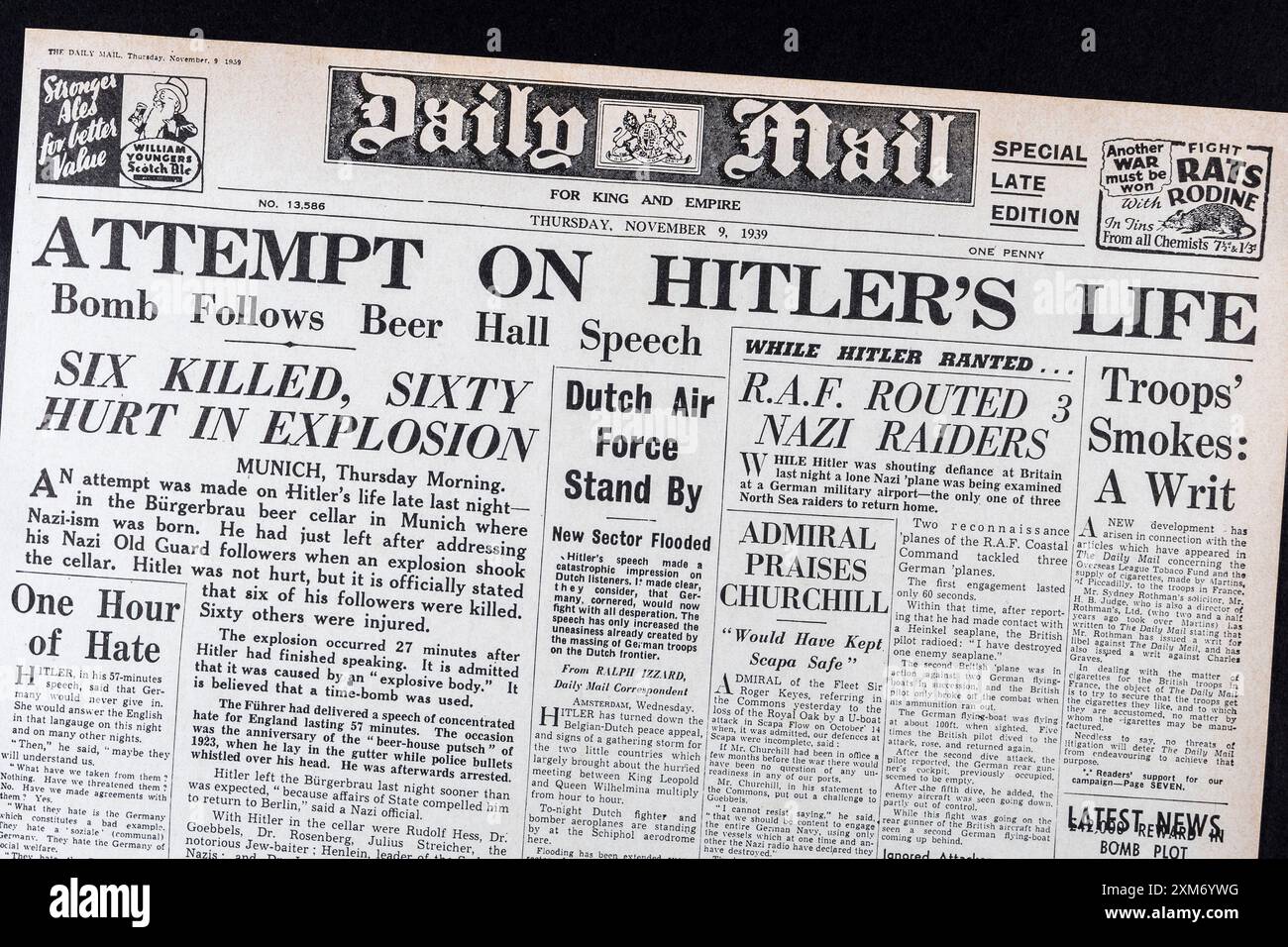 Hitler assassination attempt hi-res stock photography and images - Alamy