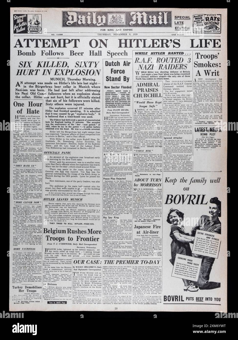 Assassination attempt adolf hitler hi-res stock photography and images ...