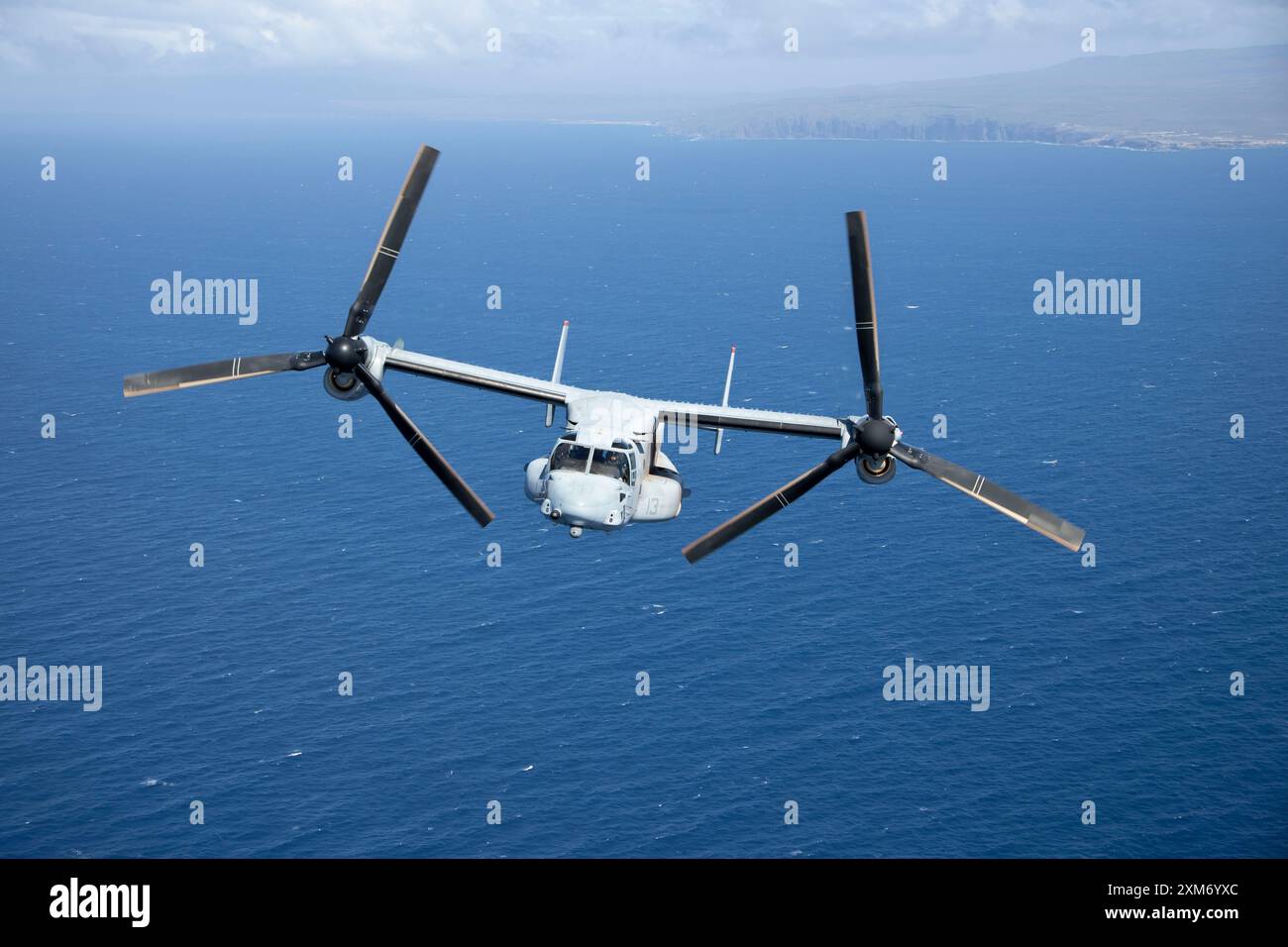 U.S. Marine Corps MV-22B Ospreys assigned to Marine Medium Tiltrotor Squadron (VMM) 363, Marine ...