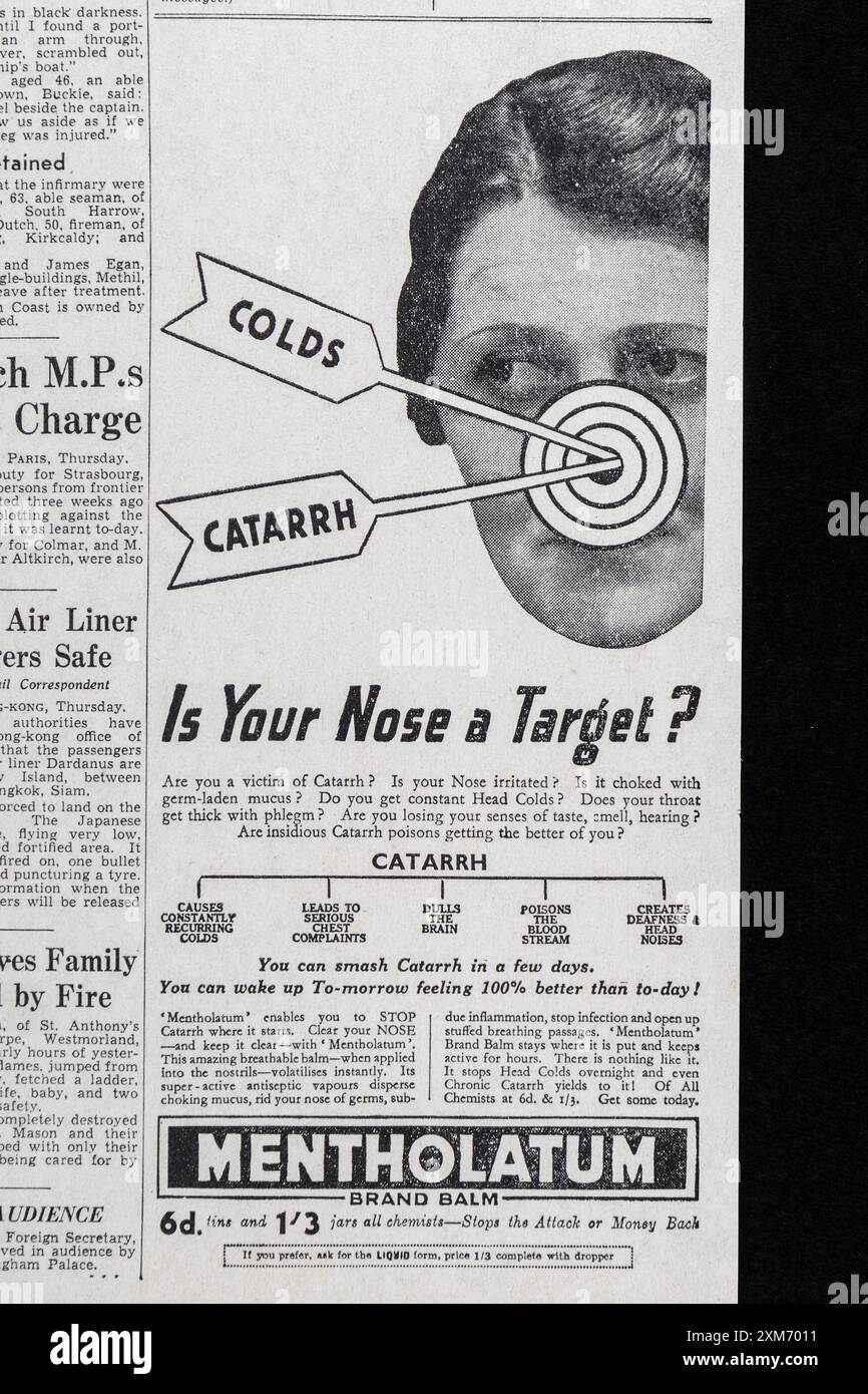 Daily mail newspaper 1939 hi-res stock photography and images - Alamy