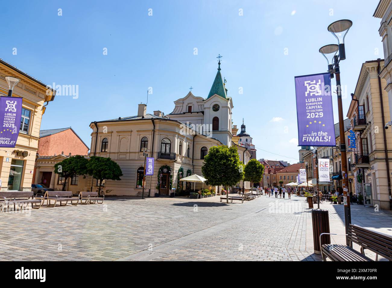 July 24, 2024 Lublin Poland. Photo from the trip. City architecture Stock Photo - Alamy