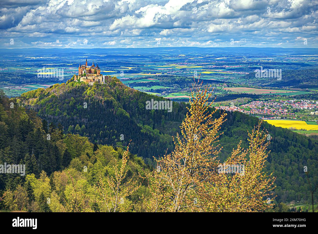 The Hohenzollern Castle, Bisingen, Germany Stock Photo - Alamy