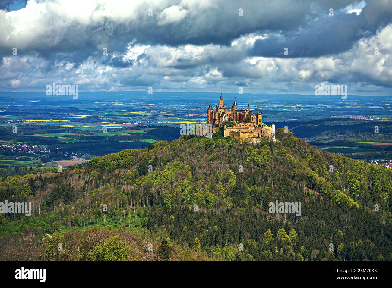 The Hohenzollern Castle, Bisingen, Germany Stock Photo - Alamy