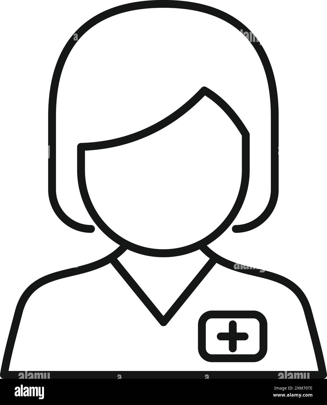 Healthcare assistant badge Stock Vector Images - Alamy