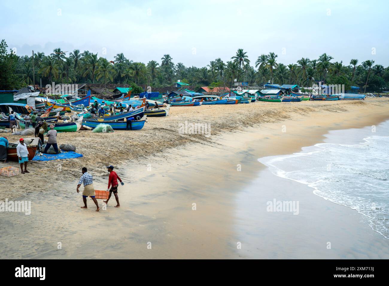 Tanur Fishing Harbor in Tanur Nagaram, the largest Harbor in Malappuram ...
