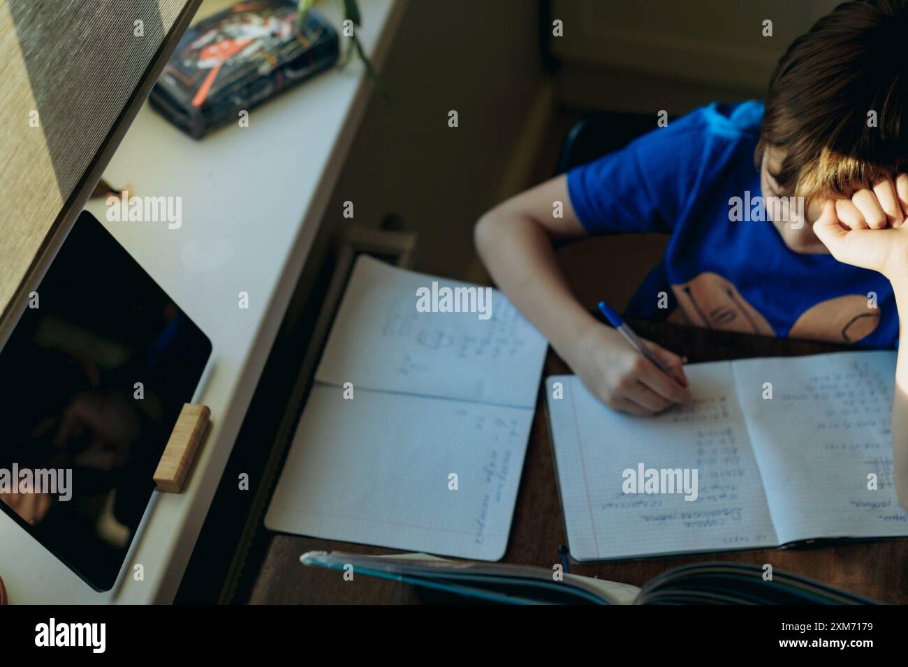 Preteen stressed hi-res stock photography and images - Alamy