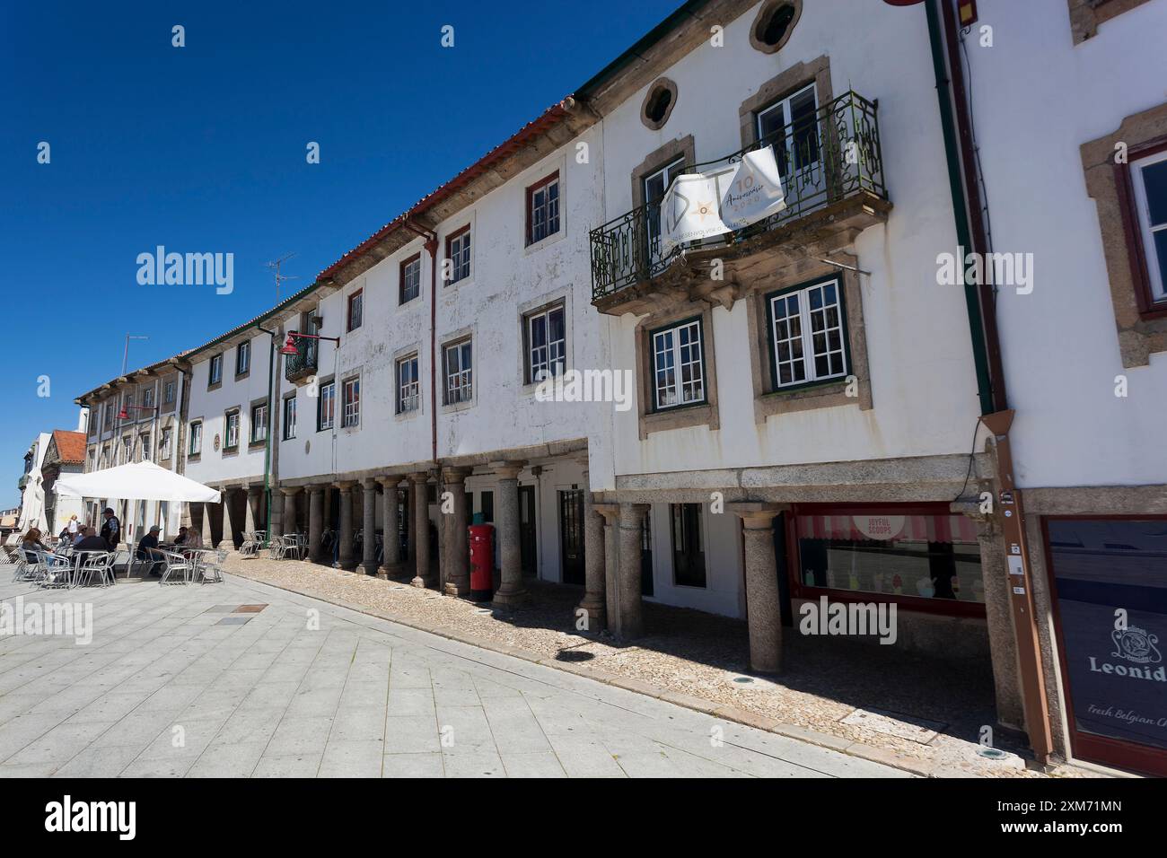 Center town of Guarda, Portugal Stock Photo - Alamy