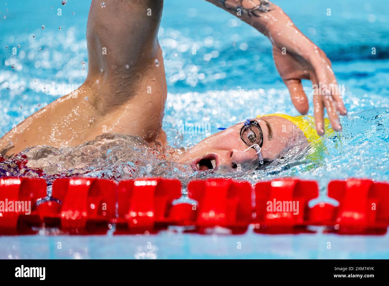 Paris. France, 26/07/2024, Sarah Sjöström of, Sweden. , . at a swimming training session during ...