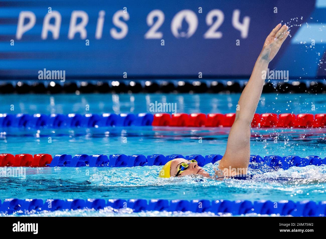 Paris. France, 26/07/2024, Michelle Coleman of, Sweden. , . at a swimming training session ...