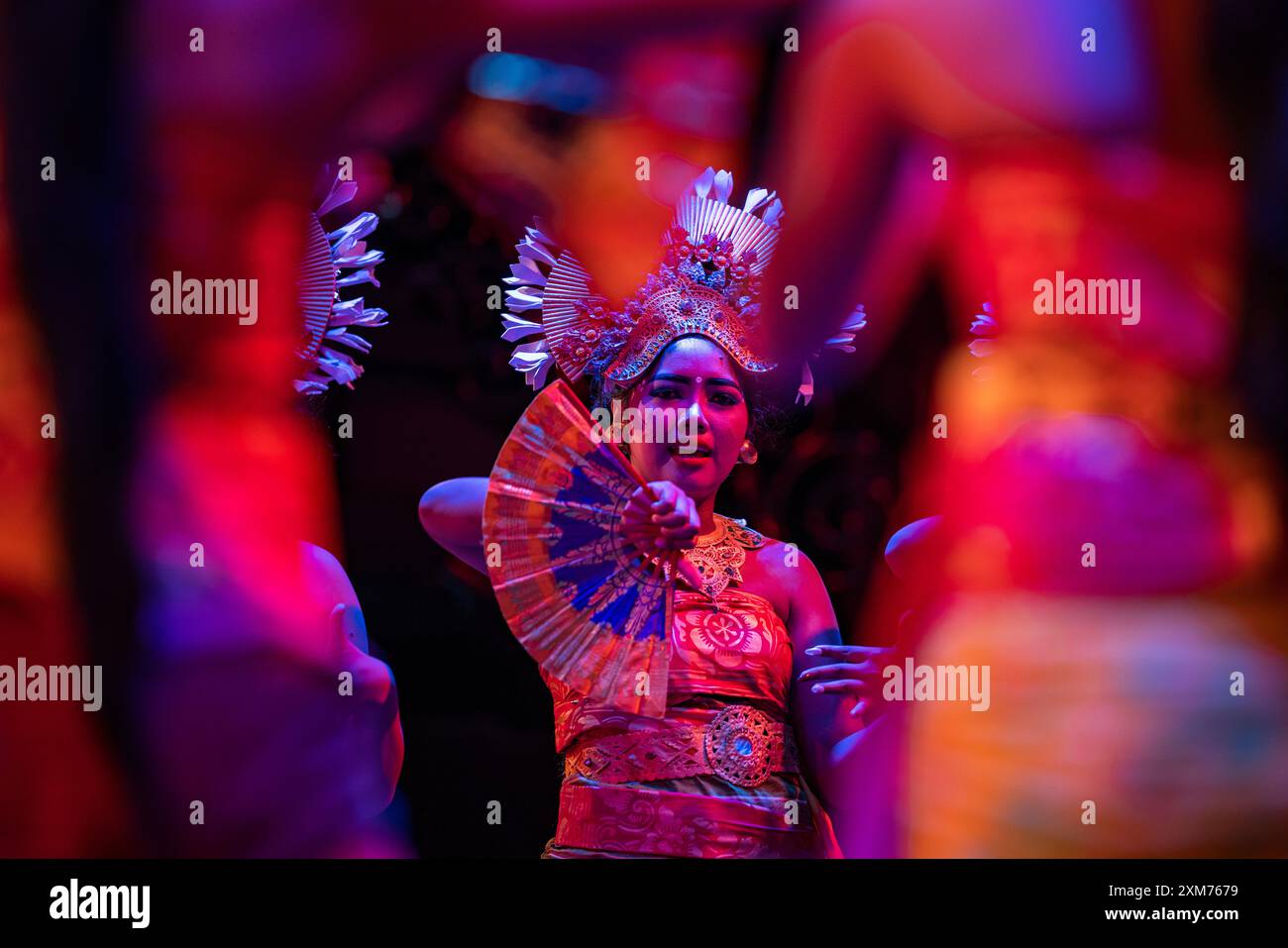 Traditional Balinese dance performance in the Hollywood Theater on ...