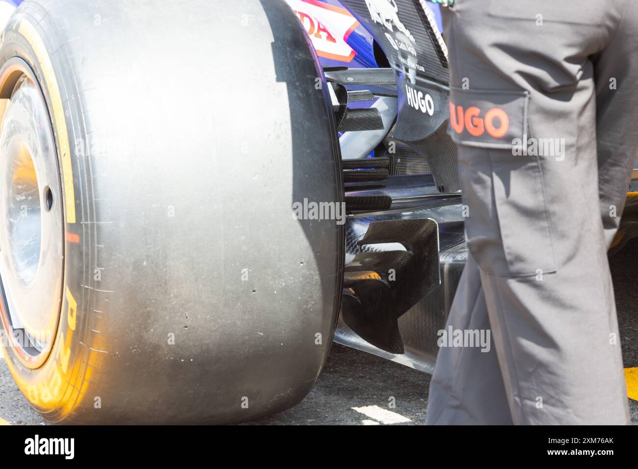 Stavelot, Belgium, 26/07/2024, Visa Cash App RB F1 Team VCARB 01 ...