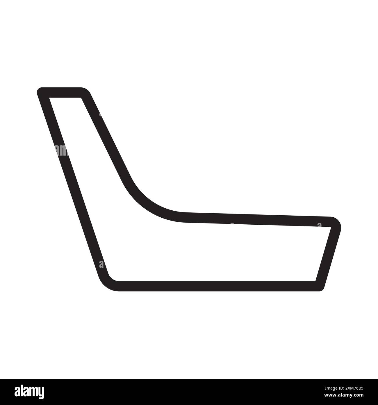 Car mud flap icon Black line art vector in black and white outline set ...