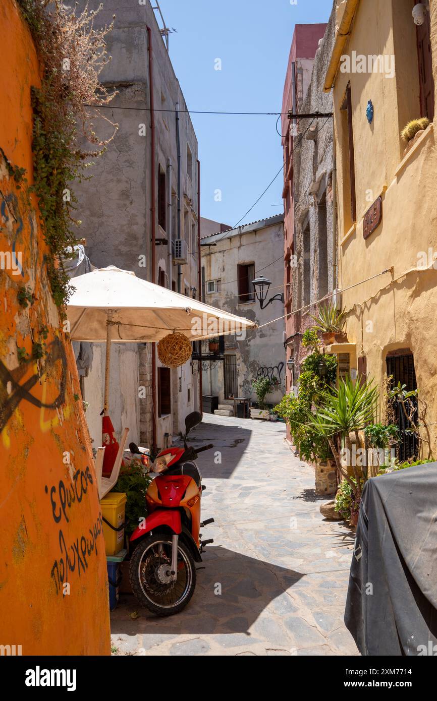 Street in crete hi-res stock photography and images - Alamy