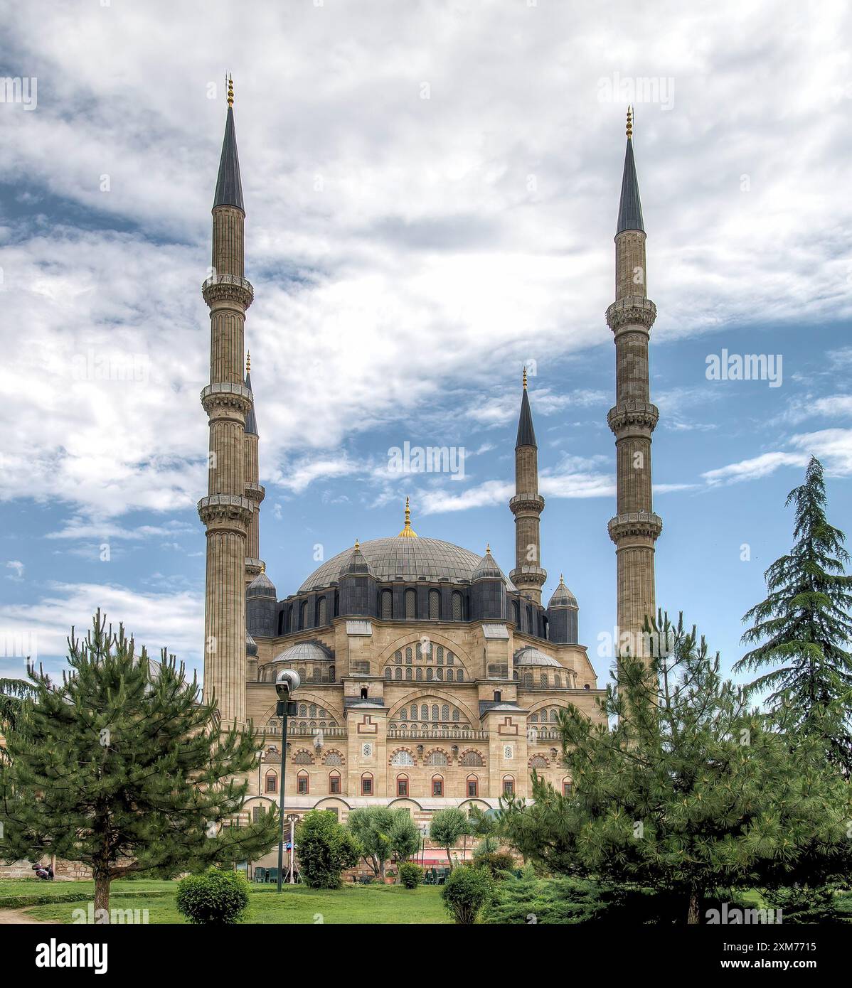 Selimiye Mosque is an important example of Ottoman architecture ...