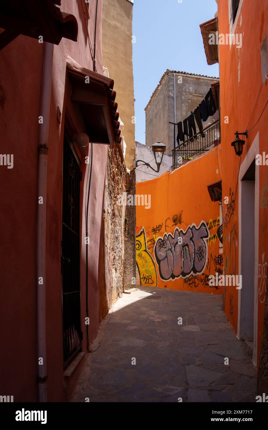 Street in crete hi-res stock photography and images - Alamy