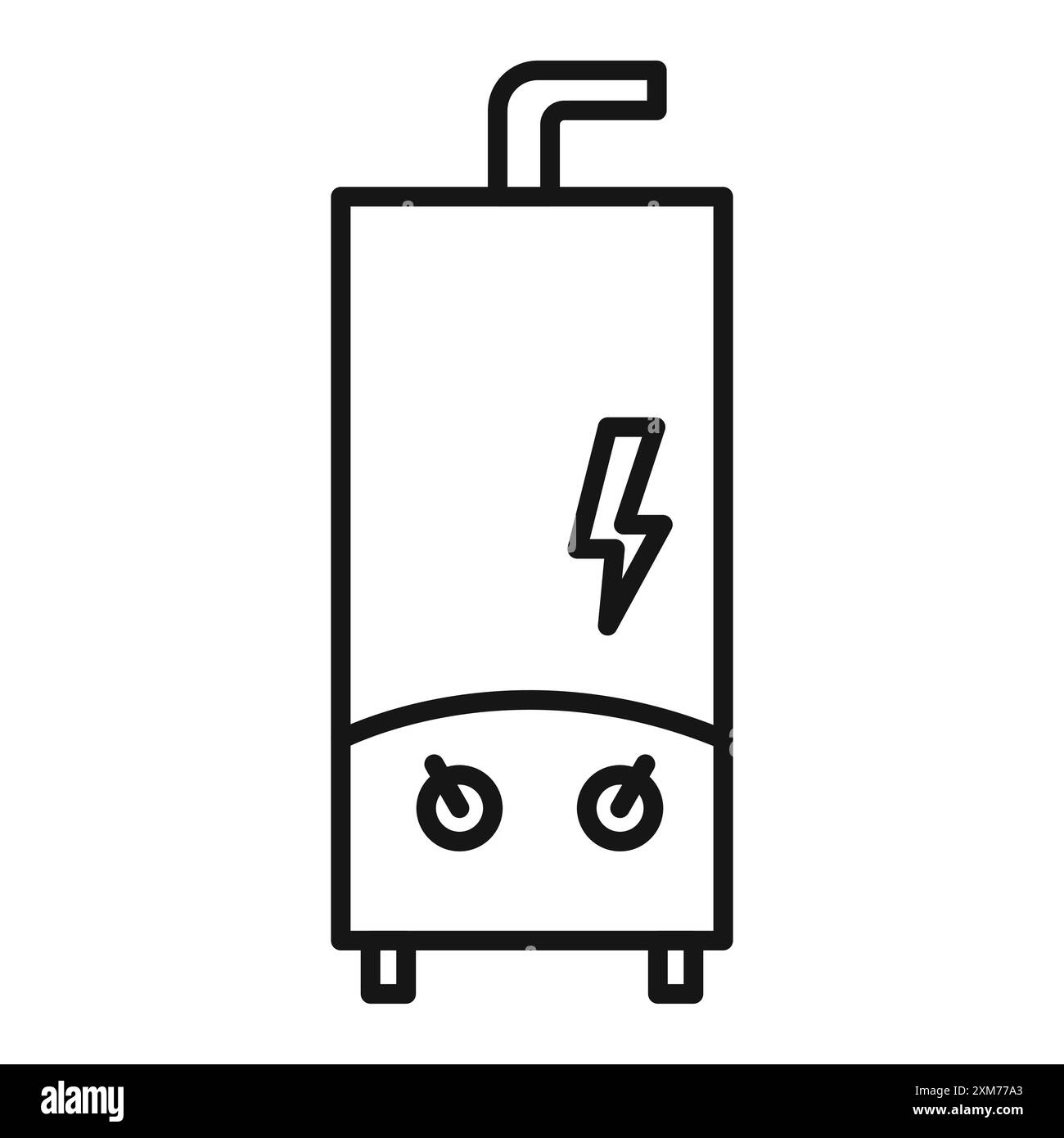 Propane installation vector Black and White Stock Photos & Images - Alamy