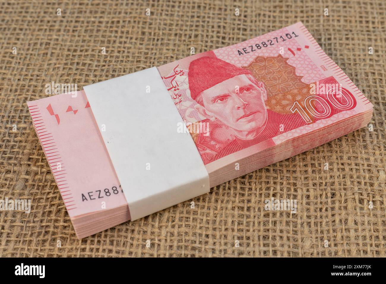 Pakistan 100 rupee note hi-res stock photography and images - Alamy