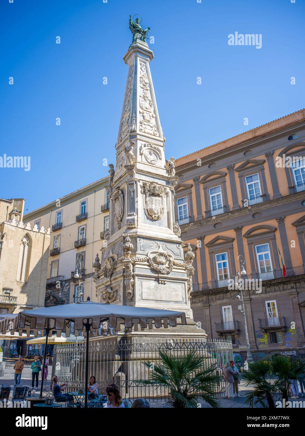 Monumento a San Gaetano, Piazza San Gaetano, Spaccanapoli, Old Town ...