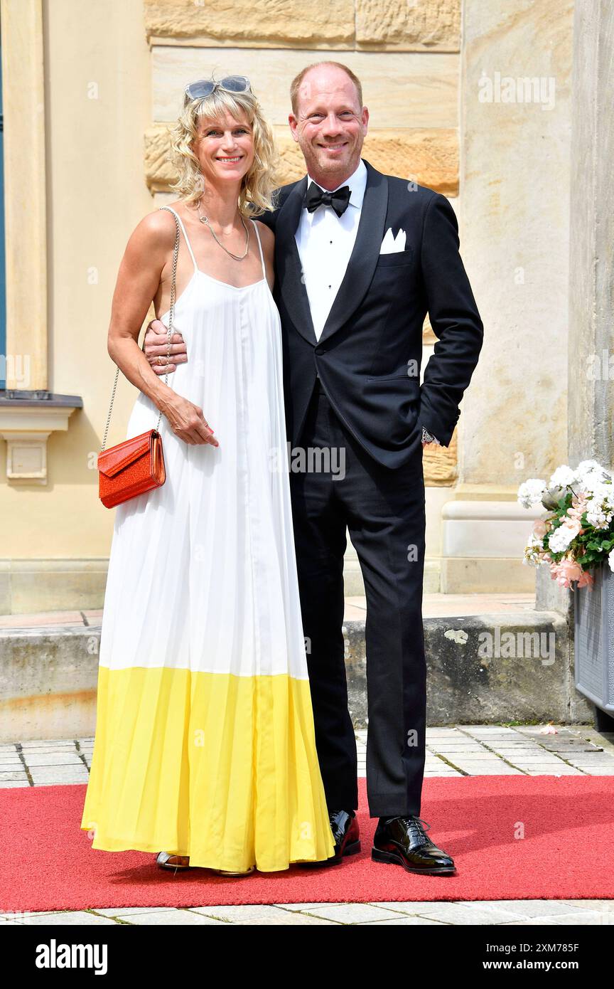 Johann von Bülow mit Ehefrau Katrin von Bülow bei der Eröffnung der 112 ...