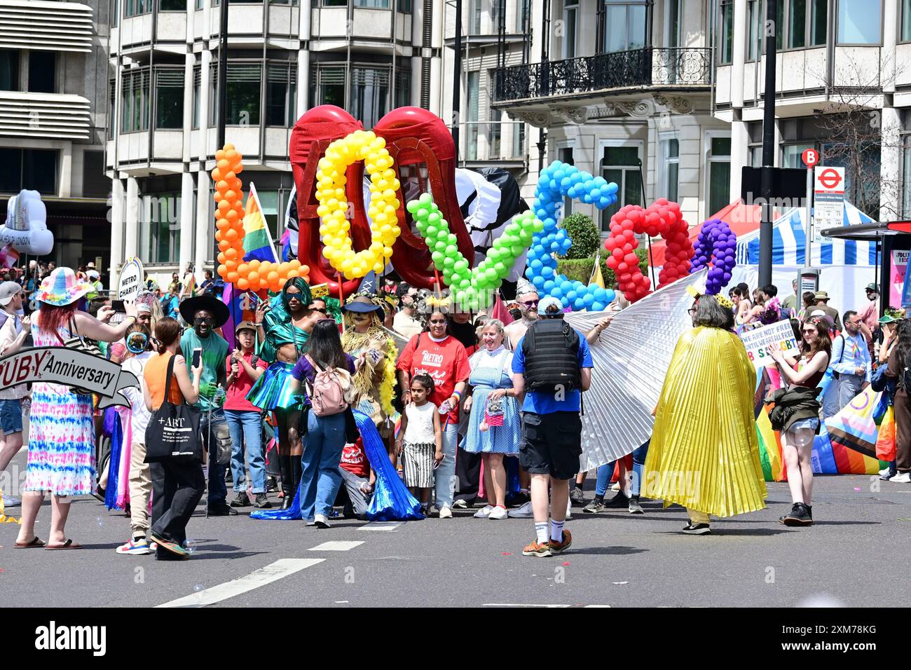 London Gay Pride Parade 2024 Stock Photo - Alamy