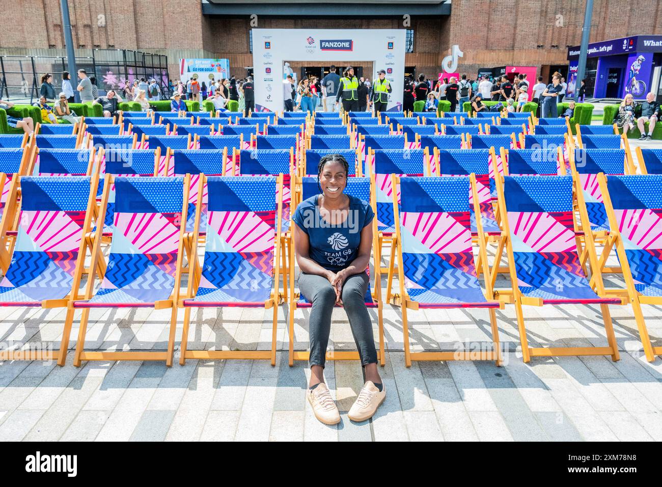 London, UK. 26th July, 2024. Christine Ohuruogu OLY MBE (pictured ...