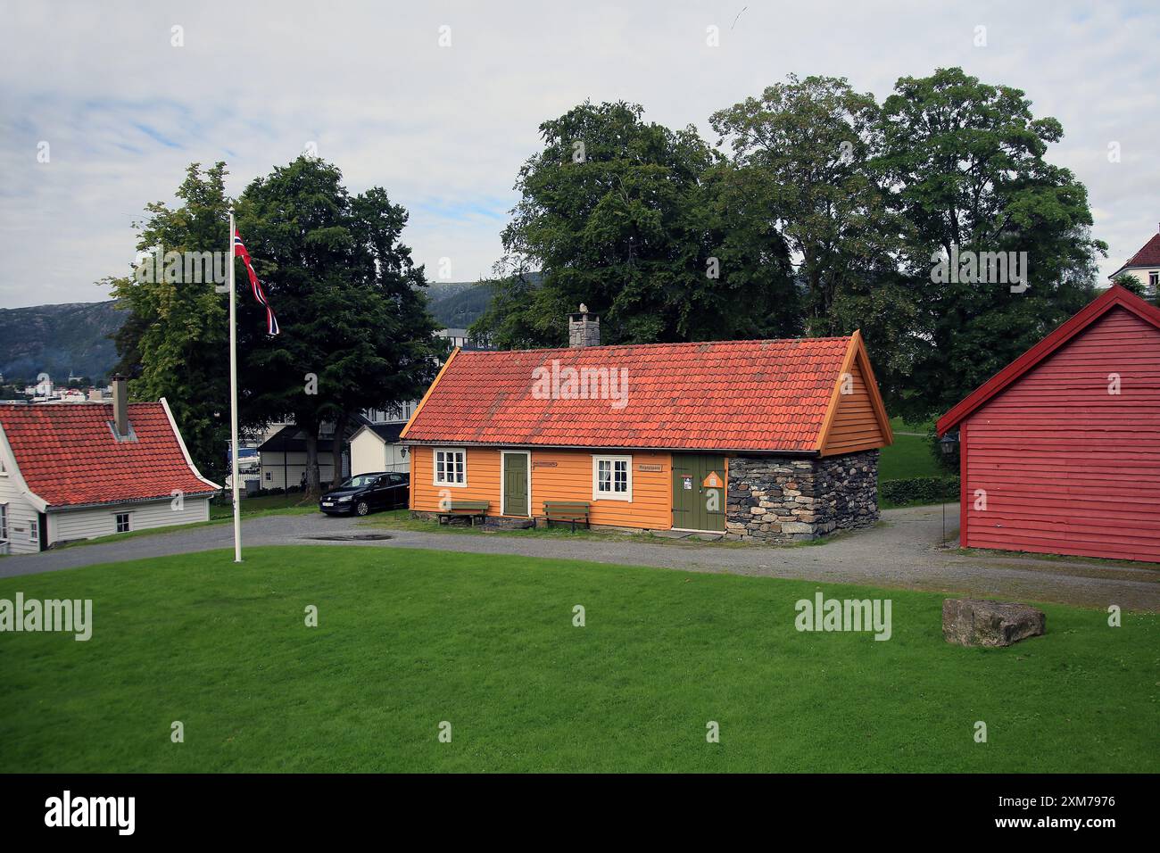 Old Norwegian House, Bergen, Norway Stock Photo - Alamy