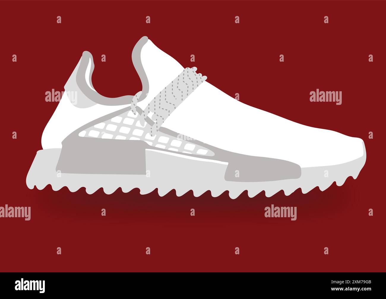Vector illustration of stylish footwear Stock Vector Image & Art - Alamy