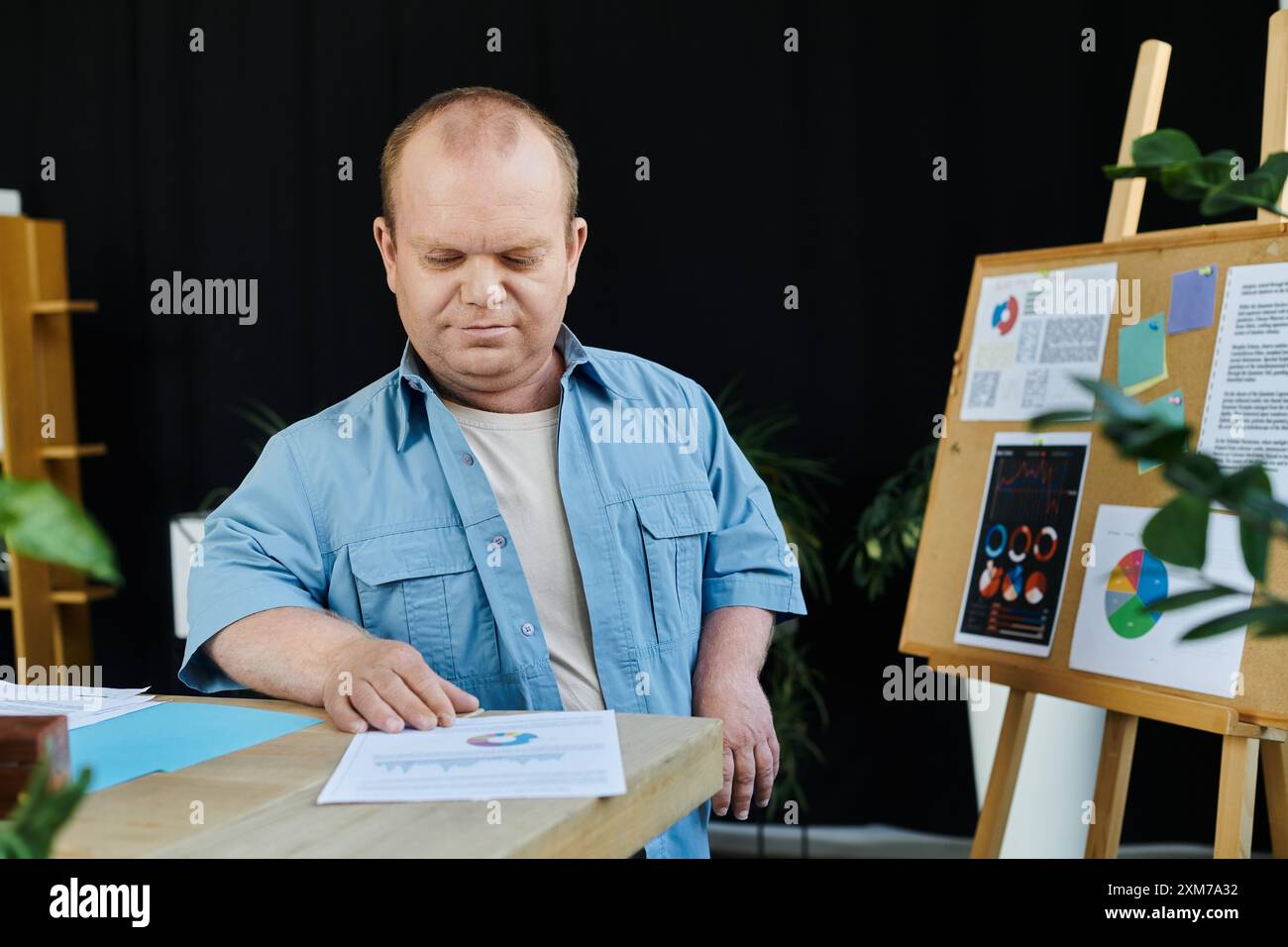 Reviewing charts hi-res stock photography and images - Alamy