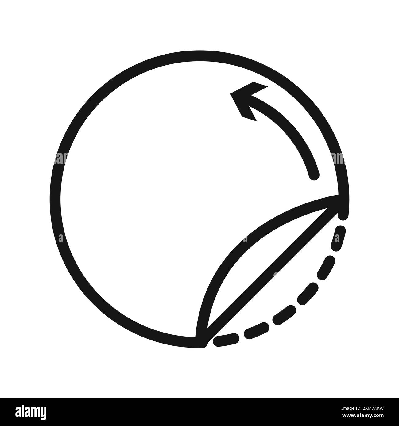 New round black empty Stock Vector Images - Alamy