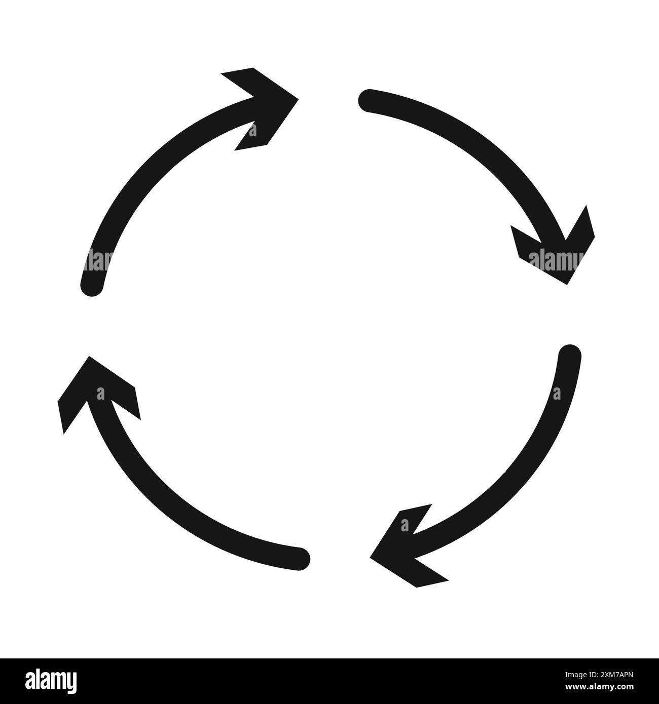 Loop right arrow Black and White Stock Photos & Images - Alamy