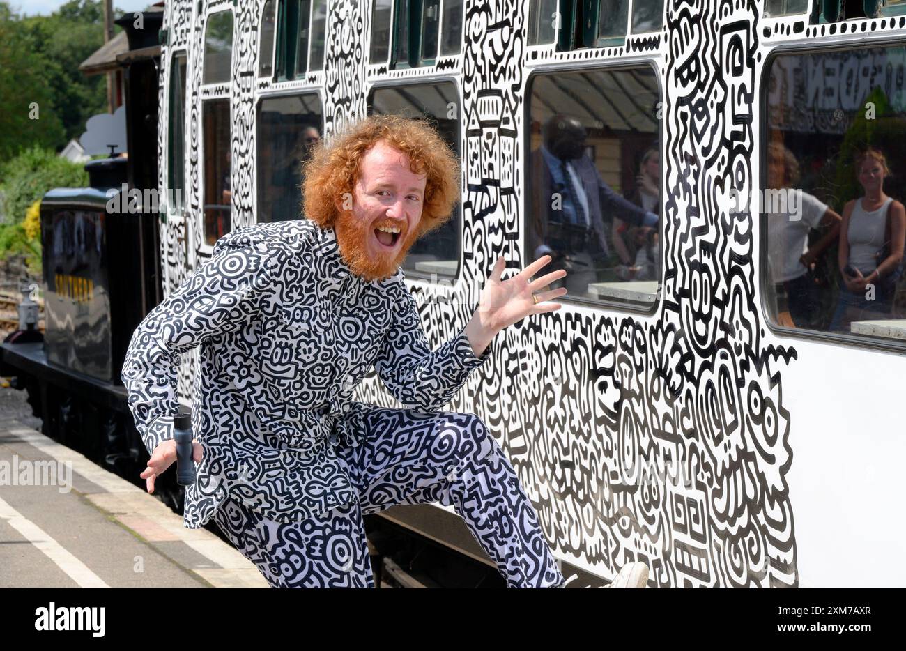 Tenterden, Kent, UK. 26th July, 2024. Internationally renowned artist ...