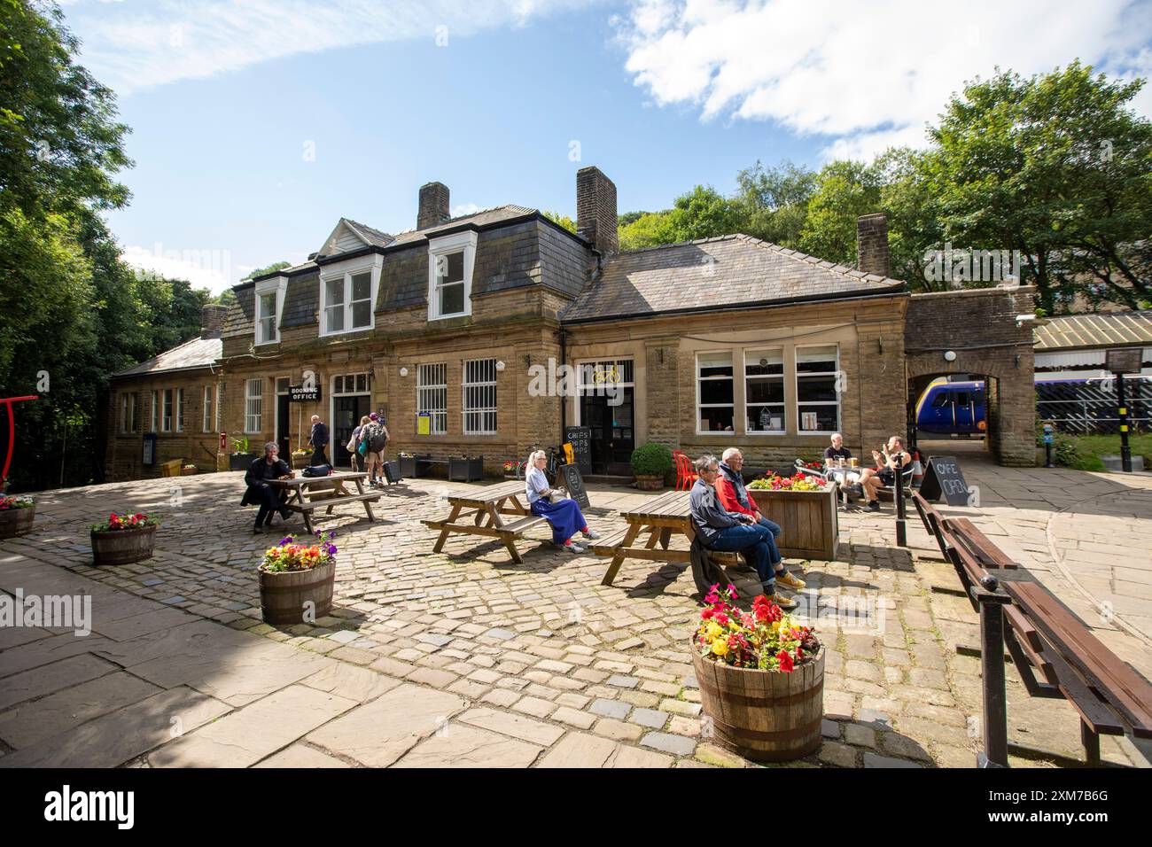 Hebden Bridge railway station serves the town of Hebden Bridge in West ...