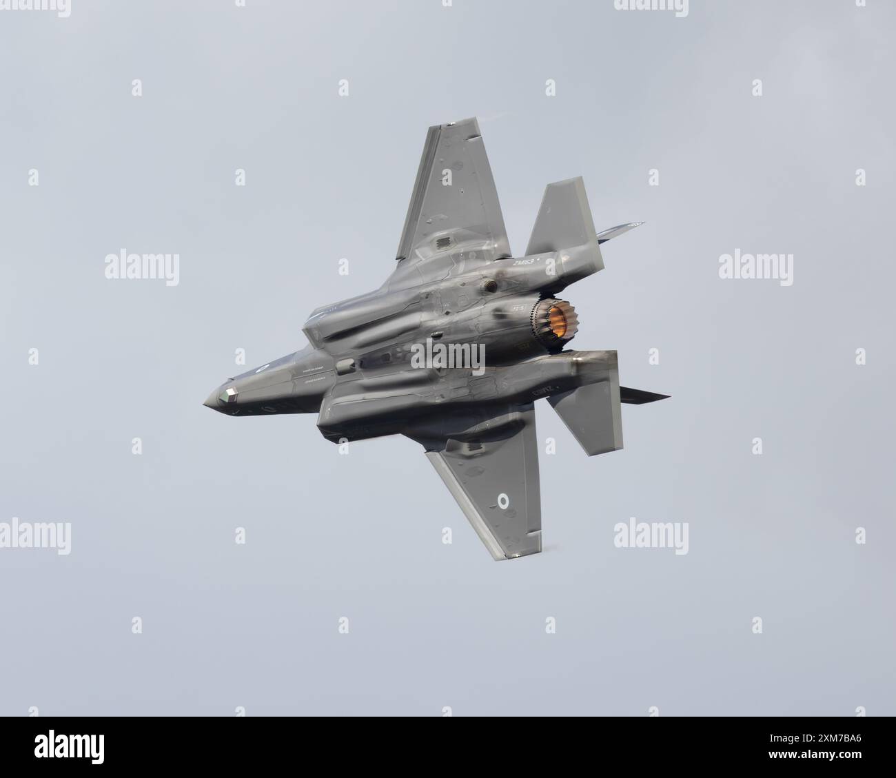 A Lockheed Martin F-35 Lightning II stealth jet fighter of 207 ...