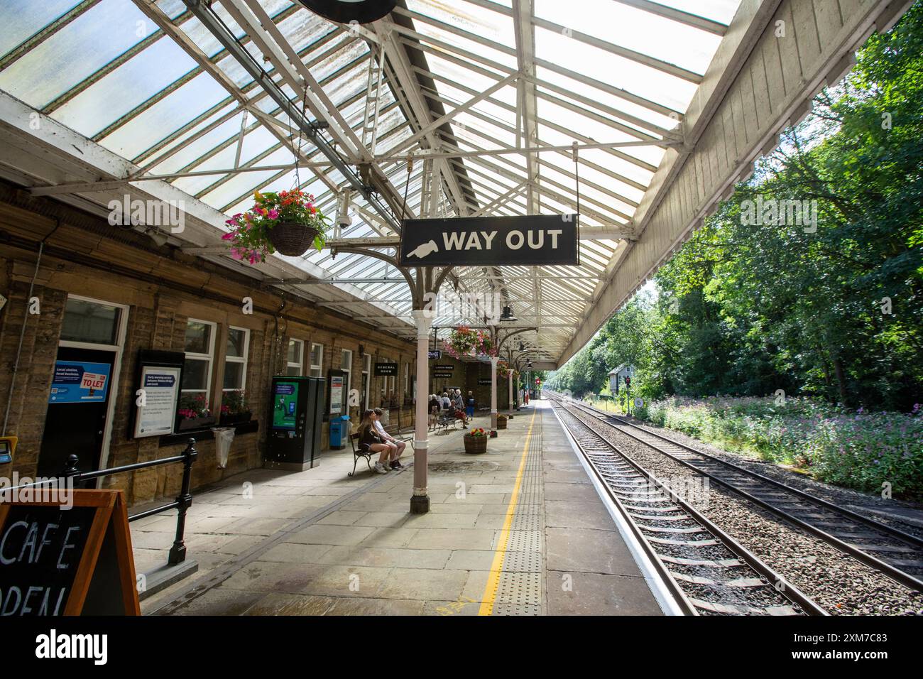 Hebden Bridge railway station serves the town of Hebden Bridge in West ...