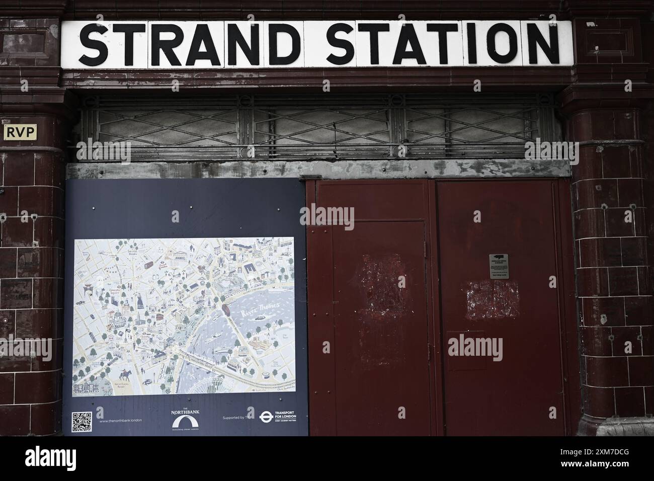 Abandoned underground london strand hi-res stock photography and images ...