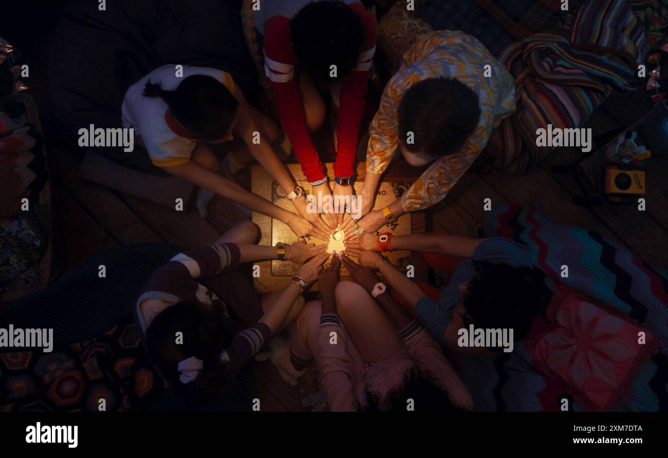 Agatha All Along seance scene Stock Photo - Alamy