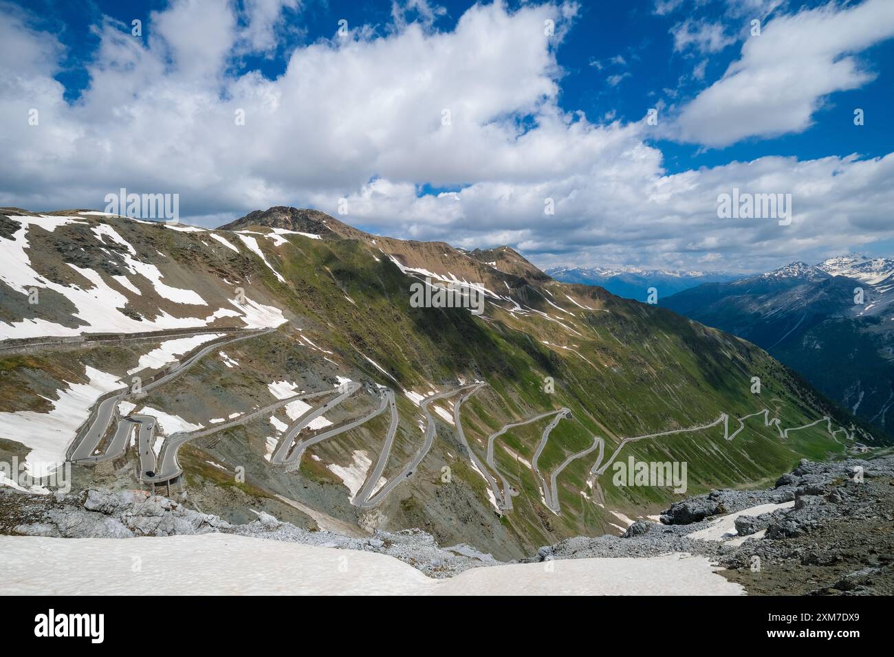 Stilfserjoch, Vinchgau, South Tyrol, Italy - Stilfser Joch pass road ...